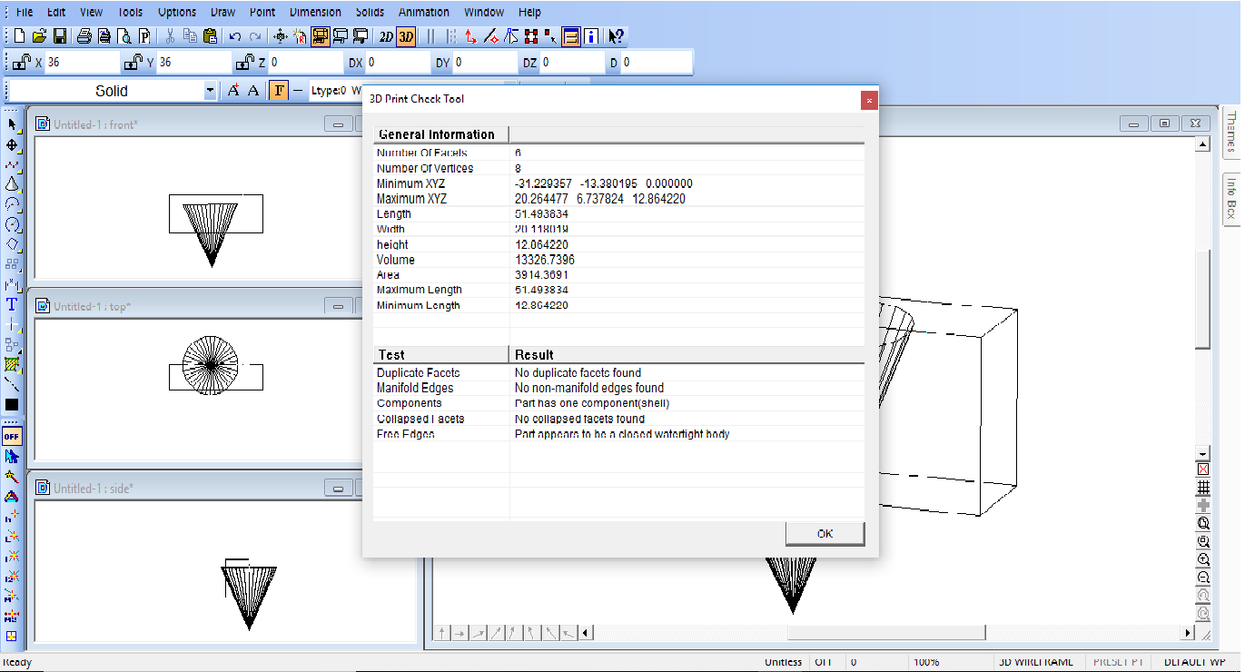 3D Print Check - DesignCAD 2022 Userguide